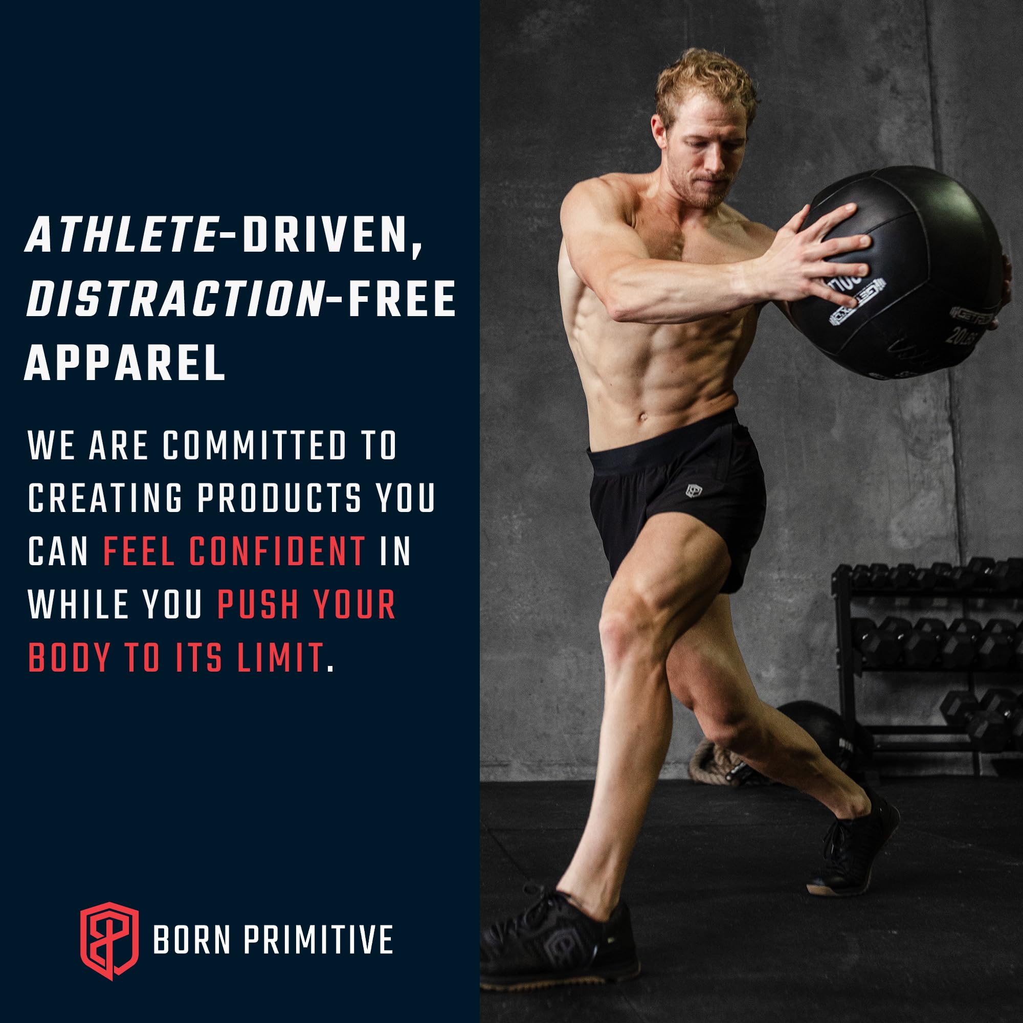 Born Primitive Versatile Short with Compression Liner