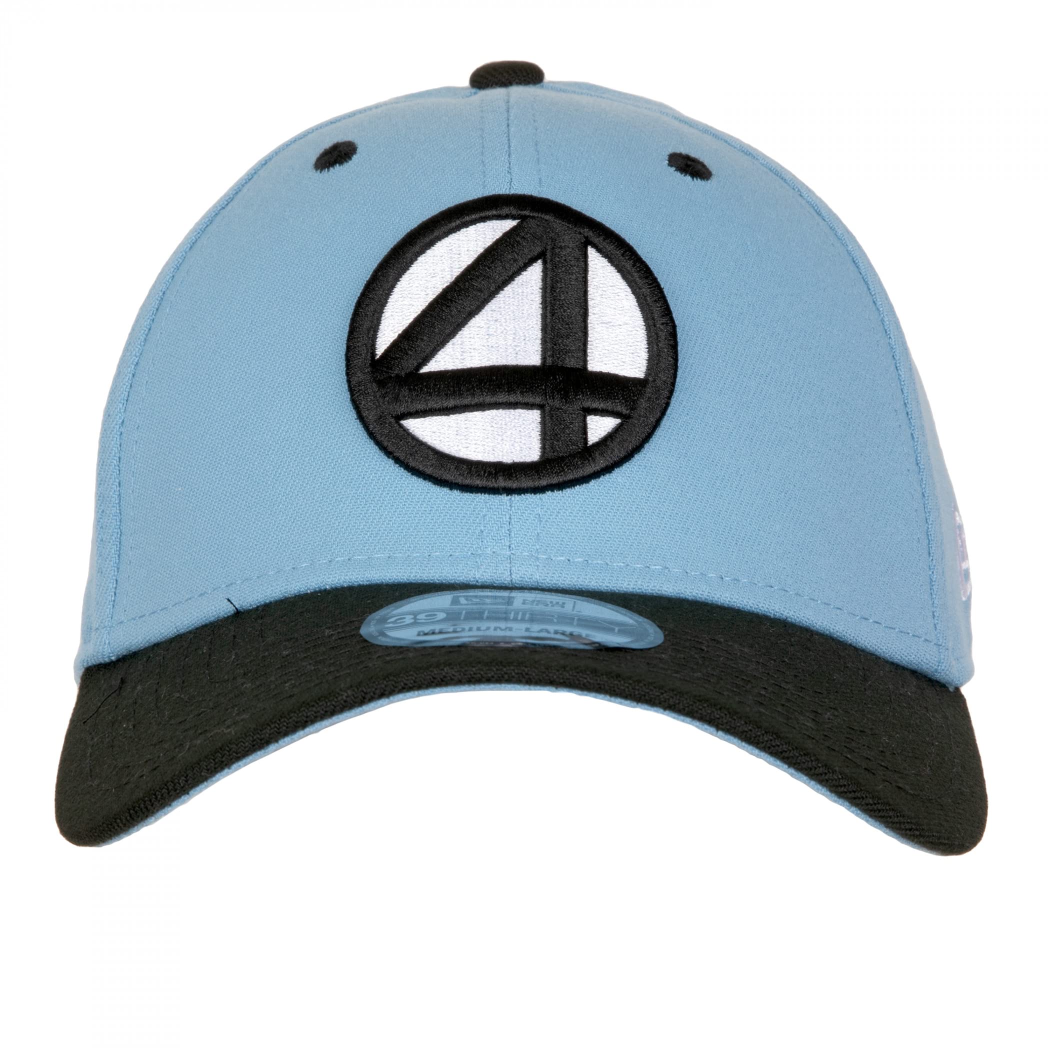 New Era Fantastic Four Logo 39Thirty Fitted Hat Blue