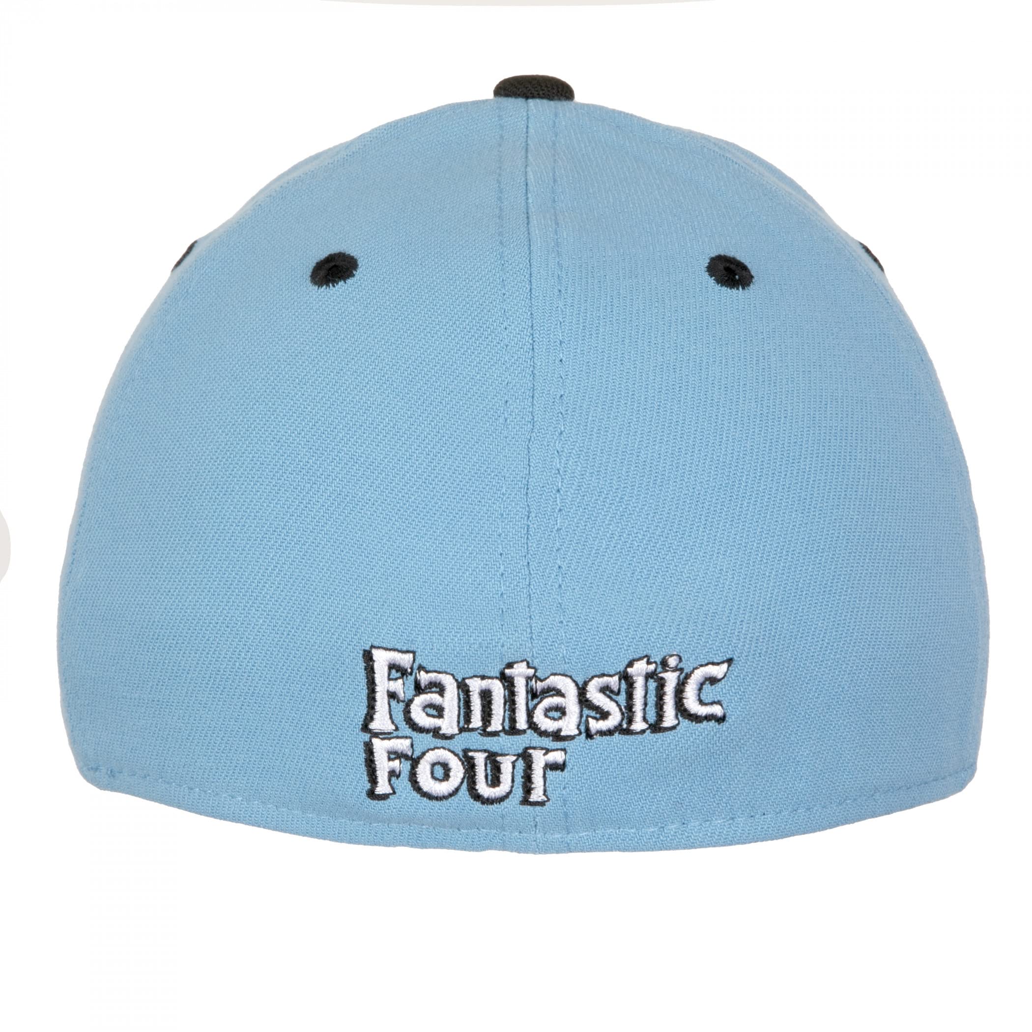 New Era Fantastic Four Logo 39Thirty Fitted Hat Blue