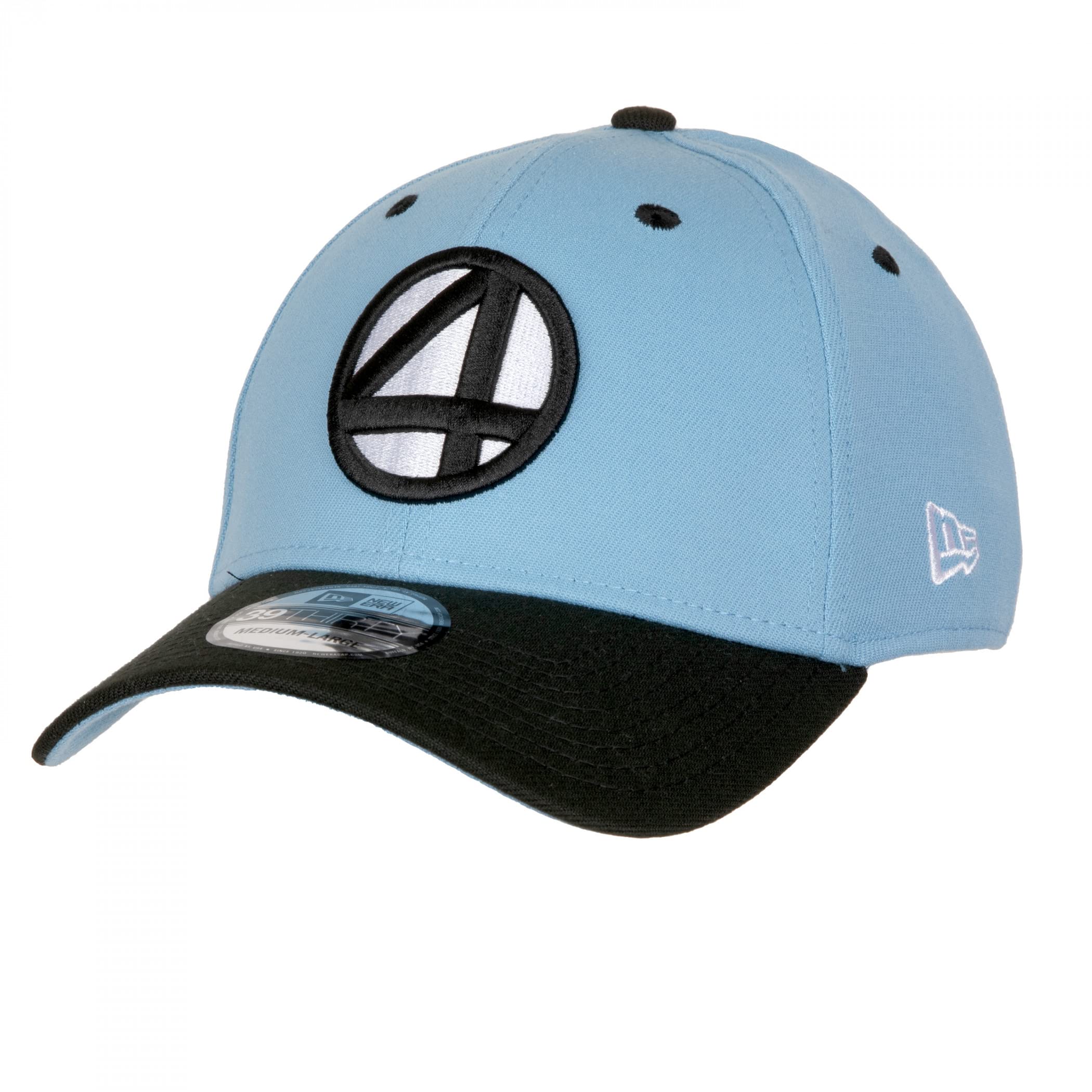 New Era Fantastic Four Logo 39Thirty Fitted Hat Blue