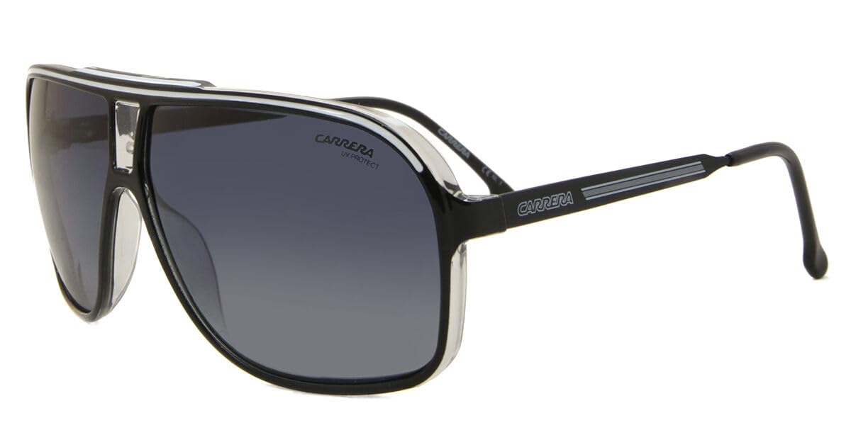 Carrera GRAND PRIX 3 Black White/Grey Shaded 64/9/135 men Sunglasses