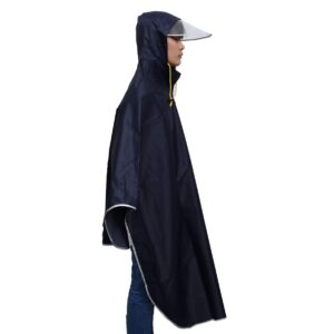 vanzack hooded rain poncho raincoat cycling raincoat rain poncho rain coat scooter cover unisex raincoat for men women adults