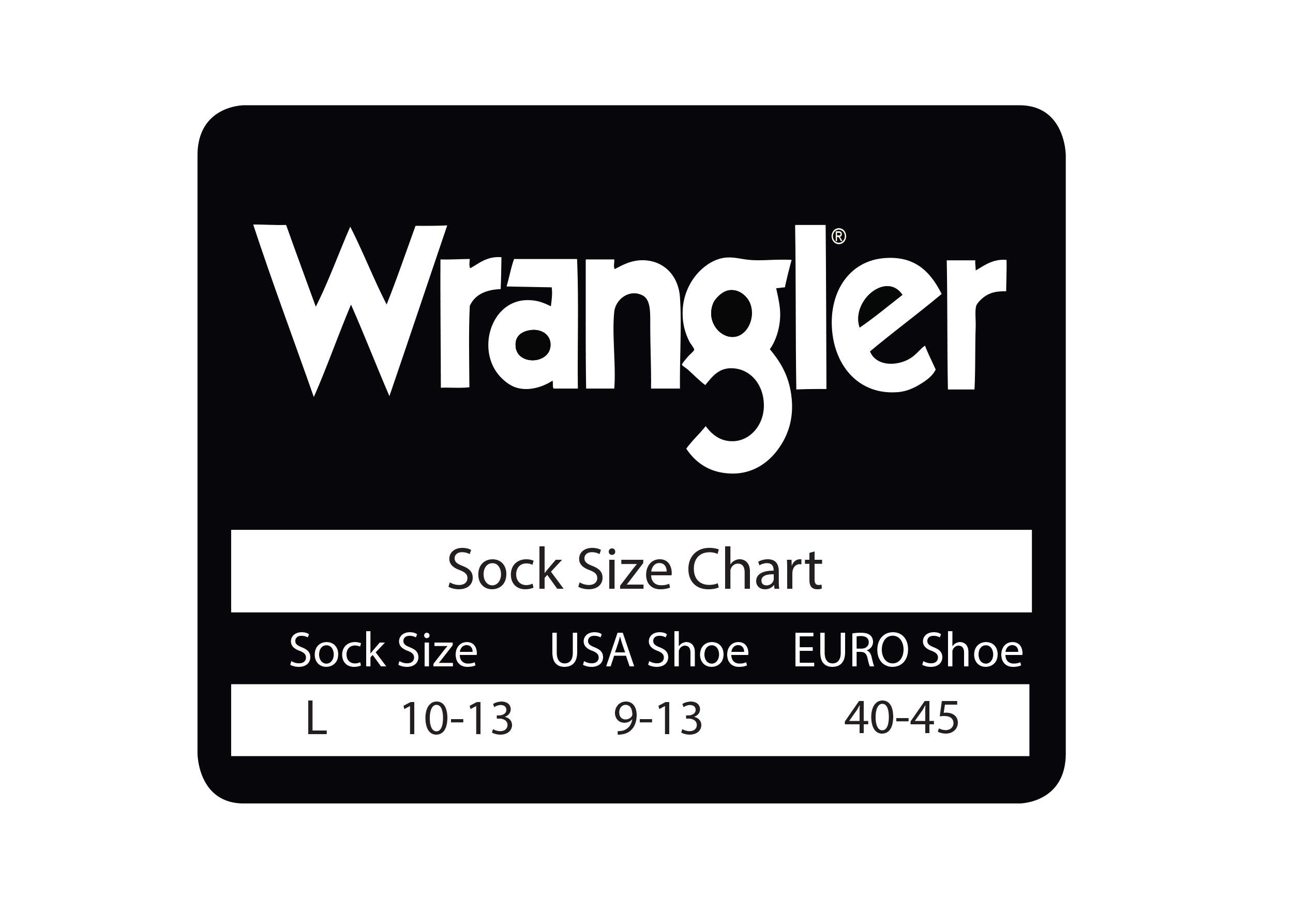 Wrangler Riggs Workwear Mens Merino Wool Blend Mid Calf Boot Socks 2 Pair Pack (Denim)