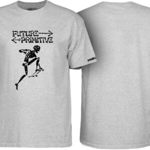 Powell Peralta Skateboards Future Primitive T-Shirt Athletic Heather XX-Large