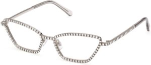 eyeglasses swarovski sk 5421 016 shiny palladium