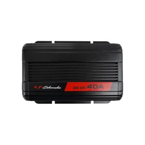 schumacher electric sdc371 smart battery charger and maintainer - 40a 12v dc-dc smart charger - standard, agm, gel, calcium & lithium battery charger - use with solar panels or vehicle alternator