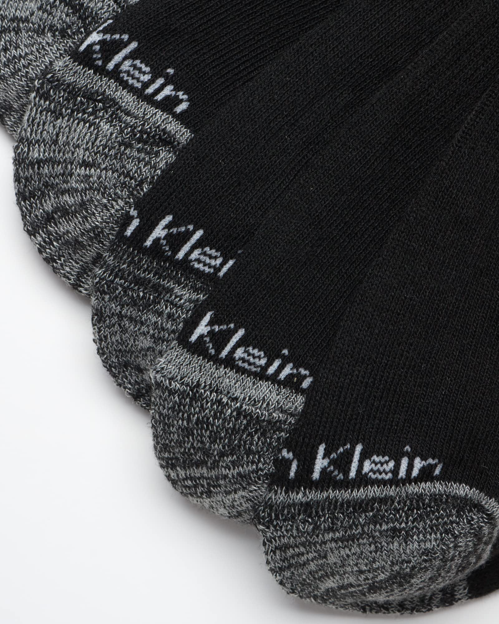 Calvin Klein Men's Crew Socks - 5 Pairs Performance Cushion Comfort Crew Socks - Breathable Athletic Socks for Men (7-12), Size 7-12, BlackGrey