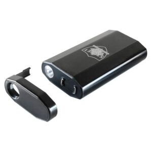 streetwise 3-n-1 stun gun flashlight and power bank 28,000,000* for self defense and cell phone charging