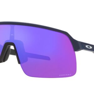 Oakley Men's OO9463A Sutro Lite Low Bridge Fit Rectangular Sunglasses, Matte Navy/Prizm Trail, 39 mm