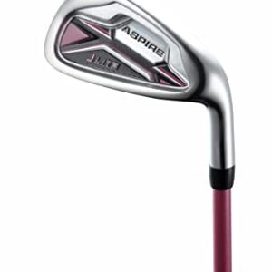 Aspire Xlite Super Performance Precise Junior Golf Club Set, Pink Set for Girls Ages 6 to 8, Right Handed