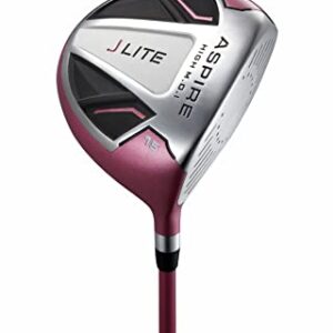 Aspire Xlite Super Performance Precise Junior Golf Club Set, Pink Set for Girls Ages 6 to 8, Right Handed