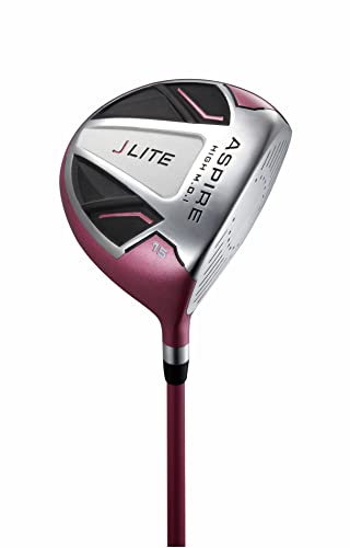 Aspire Xlite Super Performance Precise Junior Golf Club Set, Pink Set for Girls Ages 6 to 8, Right Handed