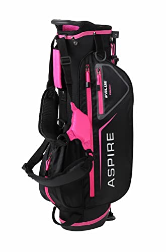 Aspire Xlite Super Performance Precise Junior Golf Club Set, Pink Set for Girls Ages 6 to 8, Right Handed