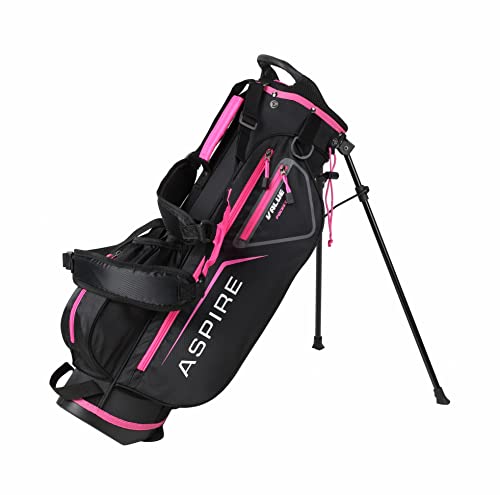 Aspire Xlite Super Performance Precise Junior Golf Club Set, Pink Set for Girls Ages 6 to 8, Right Handed