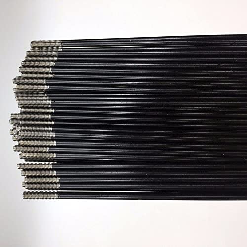 QIYUANMENGYI Bicycle Spokes 56 Pieces A Lot 304 Stainless Steel Material Straight Pull Black Color Mountain Bike Spokes for Cycling Road Bicycle Wheel Parts (Color : Length 283mm)