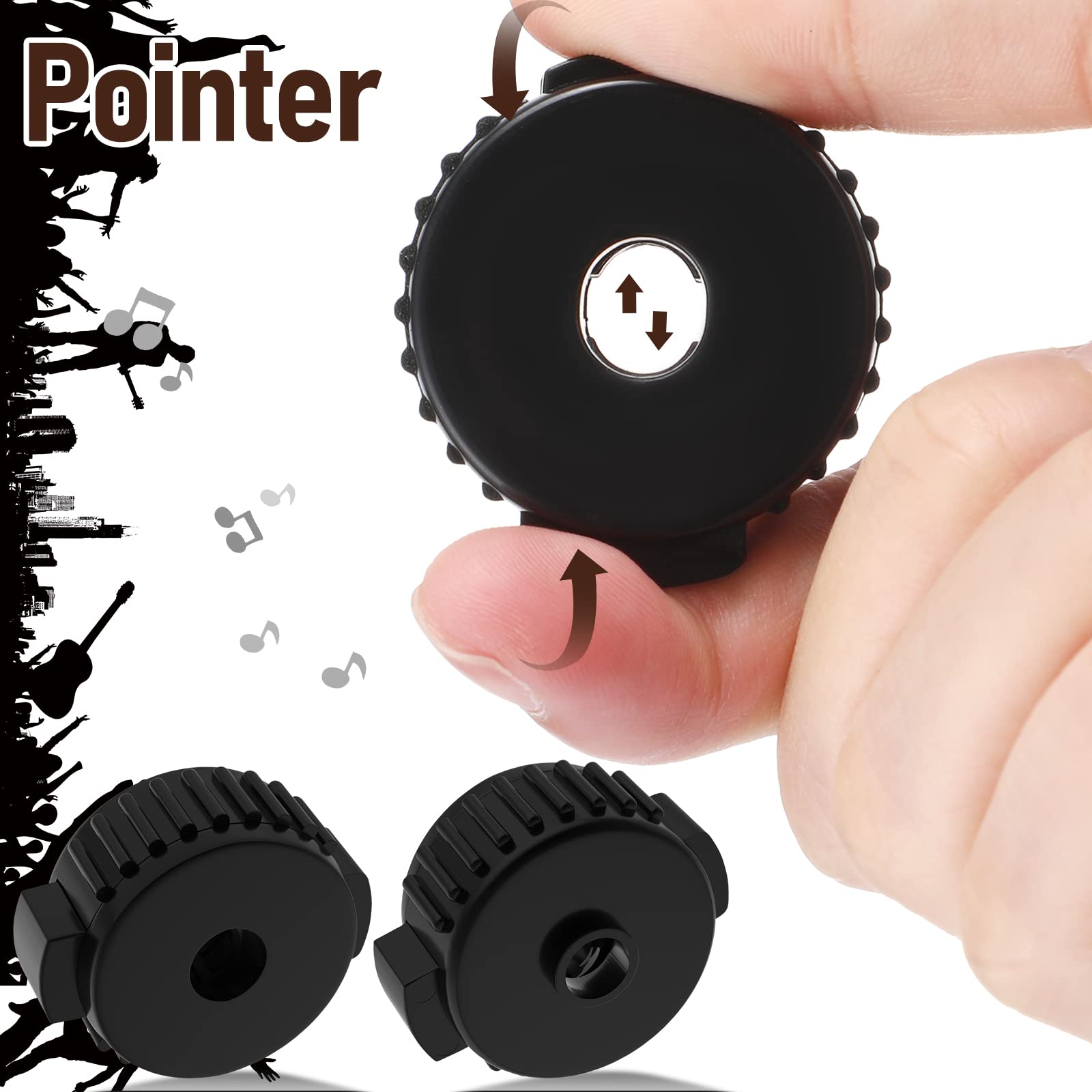 12 Pcs Plastic Cymbal Nuts for Percussion Drum Kit, 8 mm Cymbal Mate rapid Release Cymbal Topper for Percussion Replacement Parts Accessories