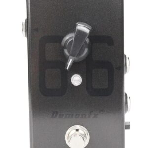 Demonfx 66 Boost Pedal w/ Channel Switching latch Fast US Ship No International wait times