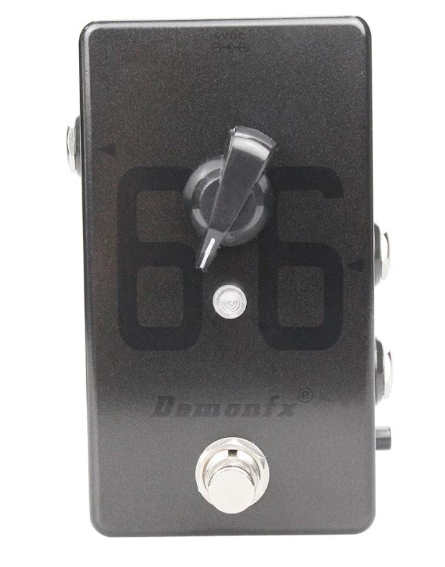 Demonfx 66 Boost Pedal w/ Channel Switching latch Fast US Ship No International wait times