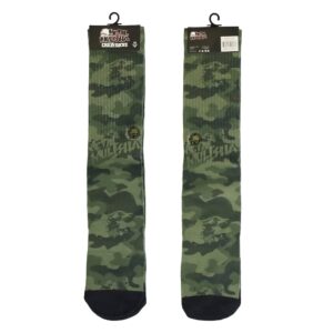 metal mulisha mens rugged socks, camo, one size