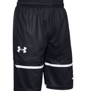 under armour boys (8-20) sc30 curry heatgear athletic basketball shorts (black, small)