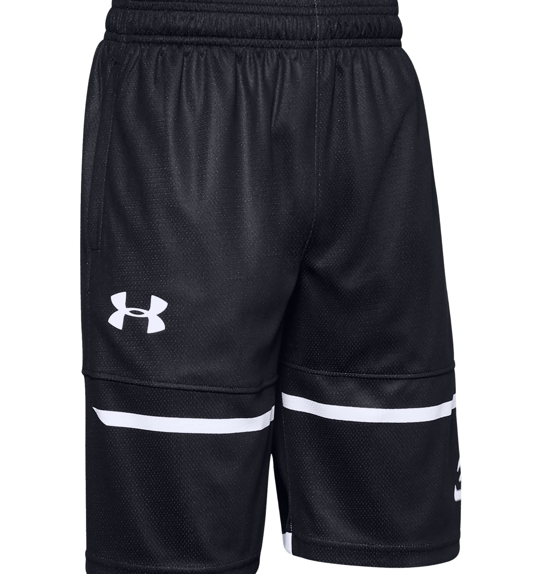 Under Armour Boys (8-20) SC30 Curry HeatGear Athletic Basketball Shorts (Black, Small)