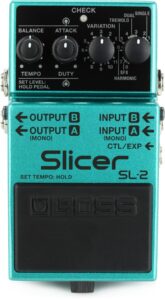 boss sl-2 slicer audio pattern processor pedal