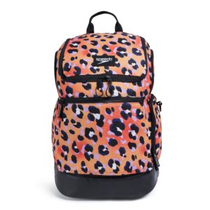 speedo teamster 2.0 rucksack 35l backpack, adults unisex, printed leopard