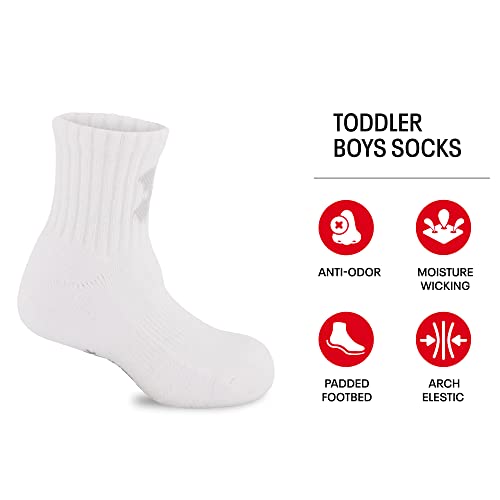 Under Armour Boys Multi Pack Quarter Sock, Holiday Multi, 12-24 Months US