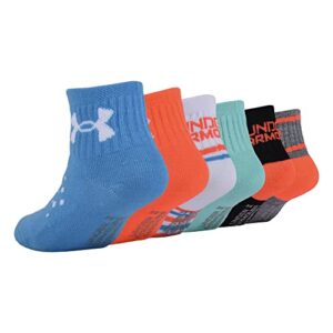 Under Armour Boys Multi Pack Quarter Sock, Holiday Multi, 12-24 Months US