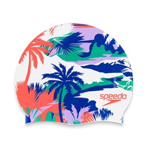 Speedo Unisex-Adult Swim Cap Silicone