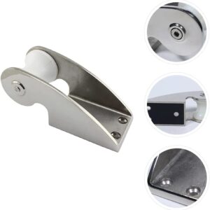 TANFEI Stainless Steel Anchor Chain Guide Wheel, Bow Anchor Roller for Yacht Docking Accessories