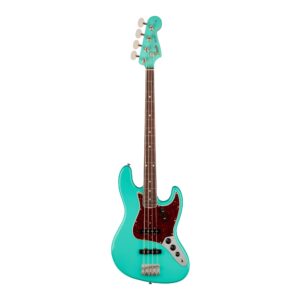 fender american vintage ii 1966 jazz bass, sea foam green, rosewood fingerboard