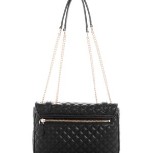 GUESS Adam Convertible Crossbody Flap, Black