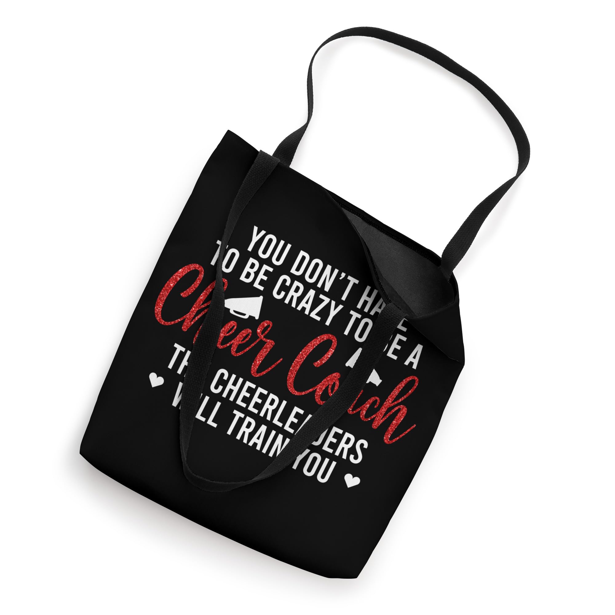 Crazy To Be A Cheer Coach Cheerleading Coach Tote Bag