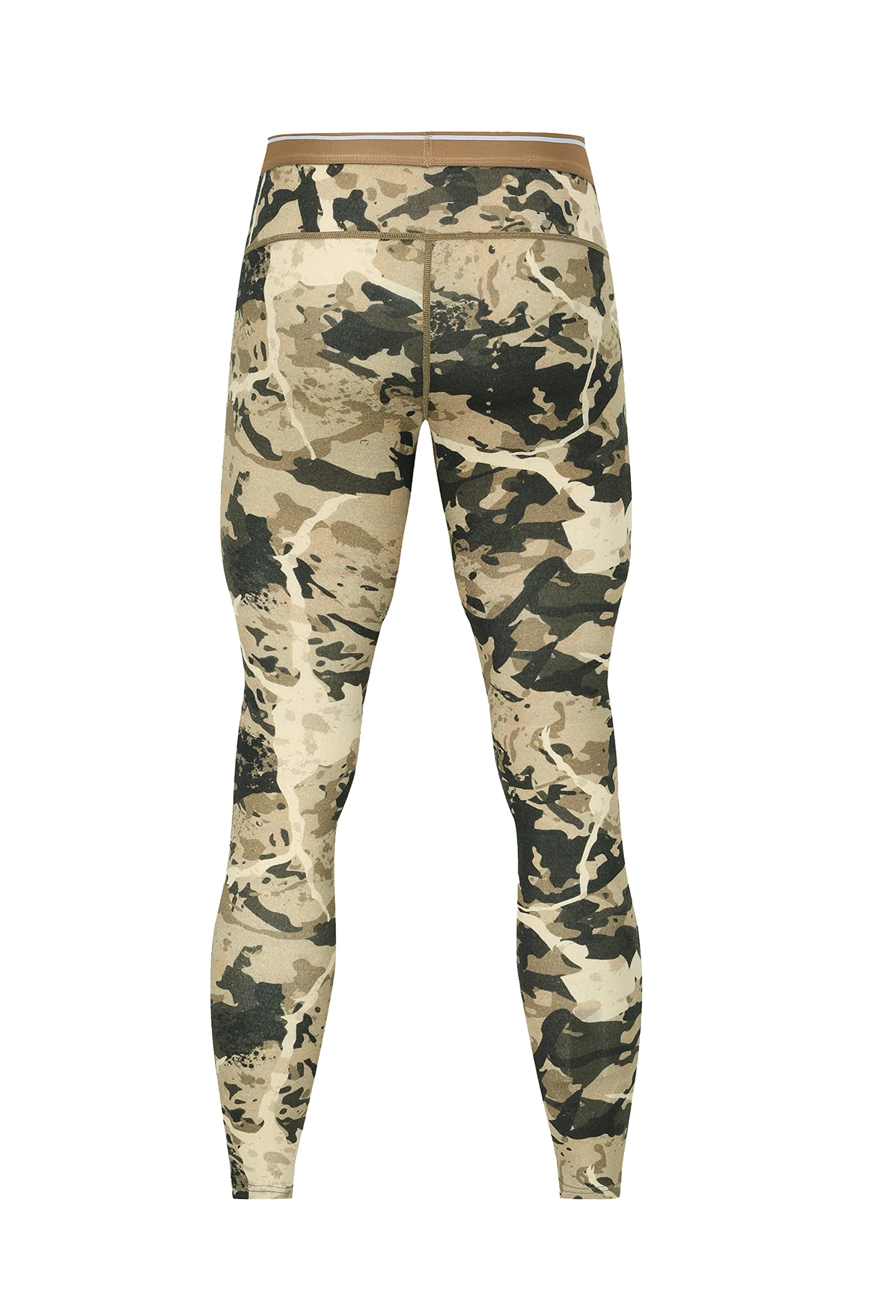 Lichenland Men's Merino Wool Hunting Base Layer Bottom Thermal Underwear Pants