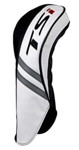 new titleist golf tsi driver headcover leather cover - black white red