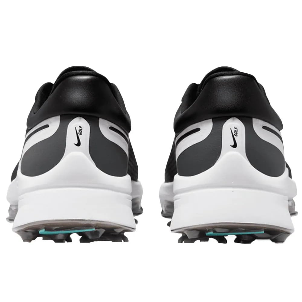 Nike Air Zoom Infinity Tour Next% DC5221-015 Black-Iron Grey-Dynamic Turquoise-White Men's Golf Shoes 9.5 US