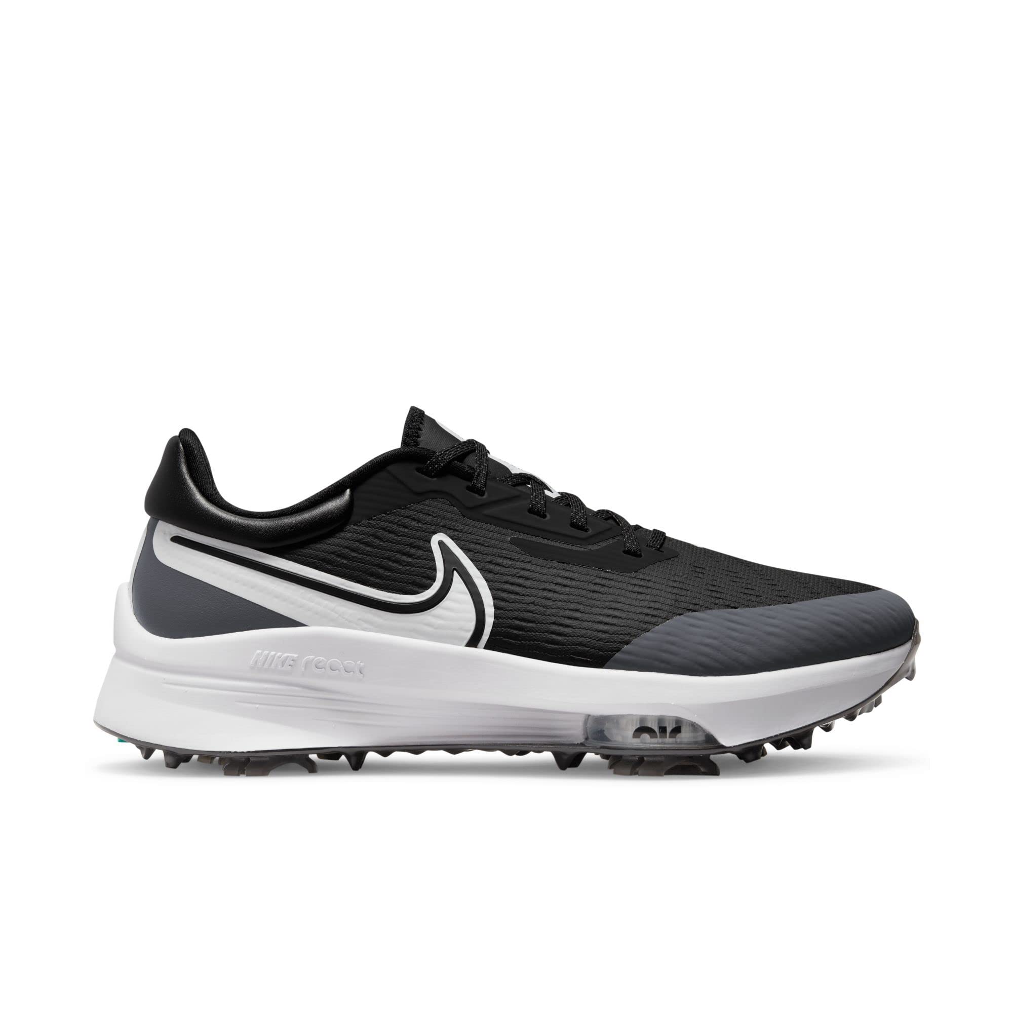 Nike Air Zoom Infinity Tour Next% DC5221-015 Black-Iron Grey-Dynamic Turquoise-White Men's Golf Shoes 10 US