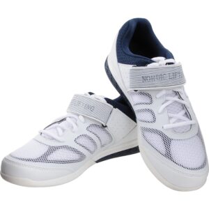 Nordic Lifting Shoes Megin Size 8.5 - Blue Bundle with Shoes Venja Size 9 - White