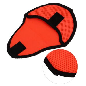 Golf Head Cover Protector Bag, Portable Washable Mallet Putter Protector Bag Woven Durable with Fastening Tape for Protecting Club(Orange)