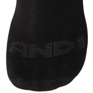 AND1 Men's Socks - Lightweight Performance No Show Liner Socks (24 Pack), Size 6-12.5, Black