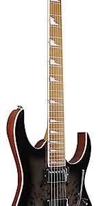 Ibanez Gio GRG220PA1 Electric Guitar, Brown Black Burst