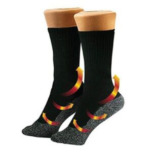 35 degrees ultimate comfort socks, supersoft unique socks liner in black thermal, mens heat holders the ultimate thermal sock (1 pairs,one size)