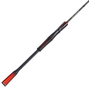 sougayilang fishing rods, spinning rods and casting fishing rods, with full carbon fiber handle, 24t carbon fiber 2pcs fishing pole for long casting bass, trout, panfish（spin-6'）