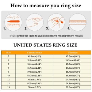 Promise Rings for Couples - Personalized Matching Couple Rings Comfort Fit Tungsten Ring Set Gift for Boyfriend and Girlfriend Christmas Anniversary Birthday Wedding