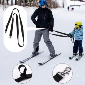 BOXOB Ski and Snowboard Training Harness for Kids, Ski Harness with Removable Leash and Bag, Speed Control Teaching Ski Accessories for Kid Boy Girl Beginners