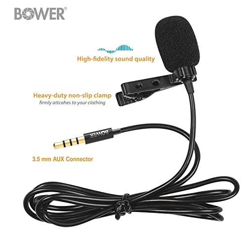 Bower Lavalier Microphone, Black