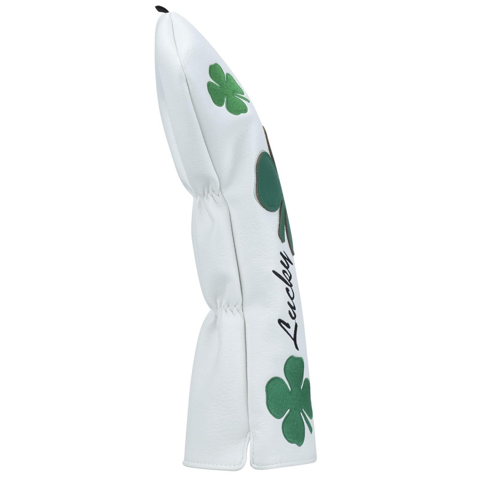 CRAFTSMAN GOLF Green Lucky Clover White Driver Headcover Cover (Driver Cover)