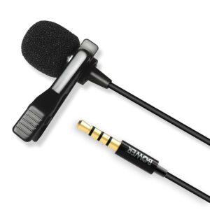 bower lavalier microphone, black