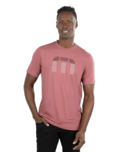 travismathew men's reed runner t-shirt, roan rouge, xxx-large